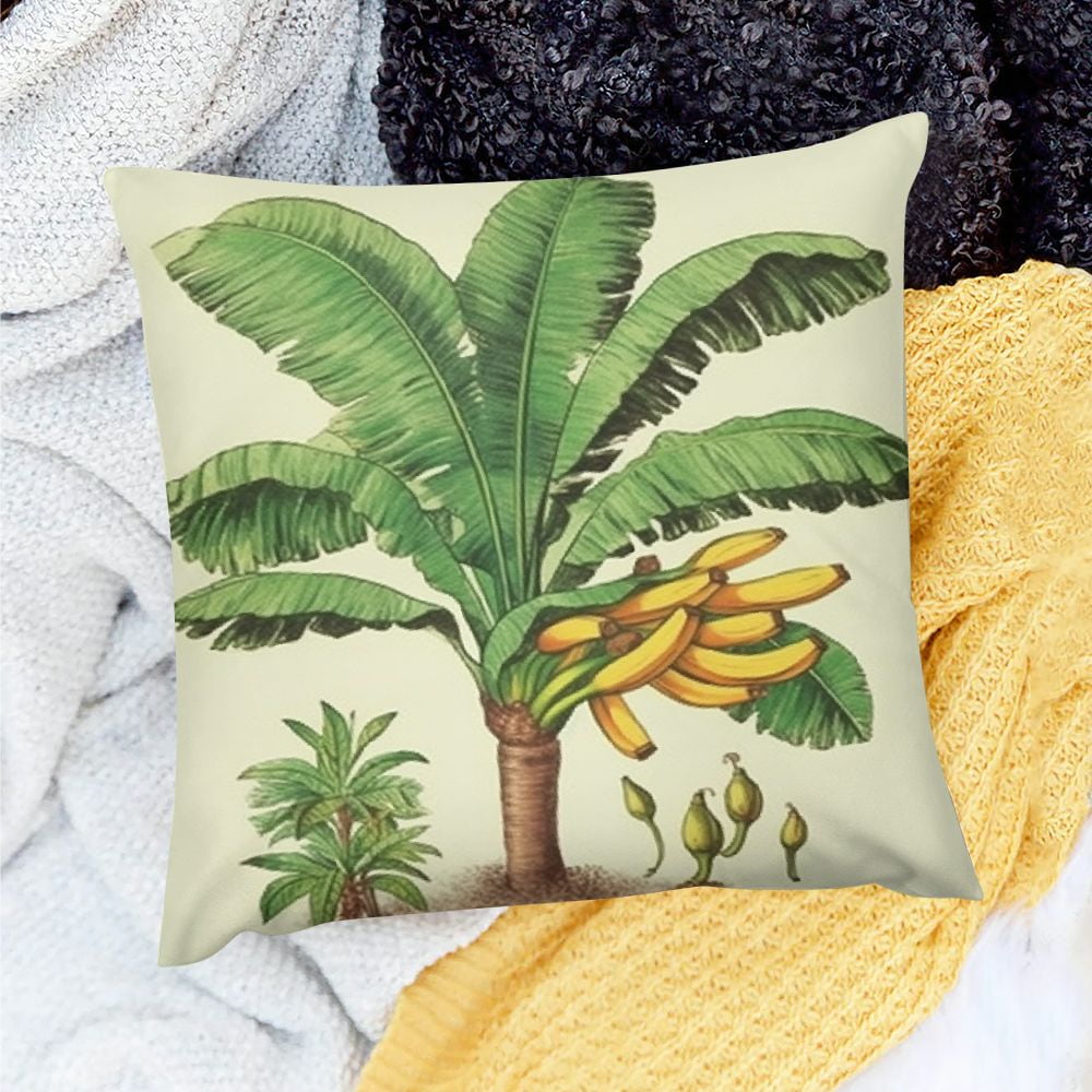 FCXZI Decor Indoor Decoration Banana Tree Bananas Theme Holiday Pillow ...