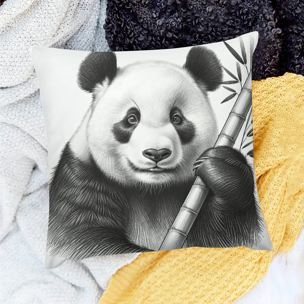 FCXZI Decor Indoor Panda Bamboo Farmhouse Home Sofa Couch Decoration ...