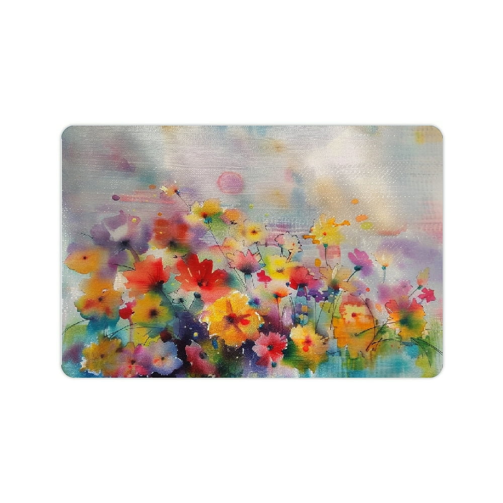 FCXZI Diatom Mud Flower Vase Soft Painting Home Decor Mat 24x16in ...