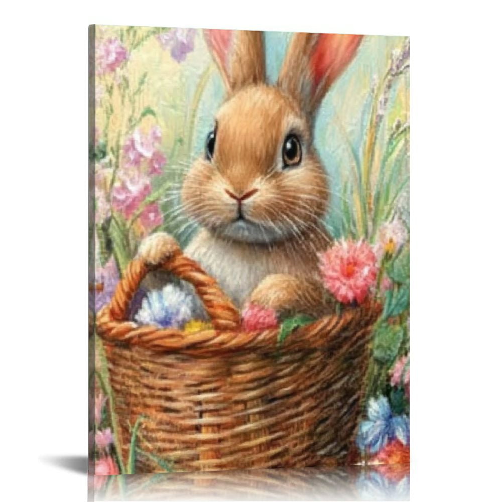 FCXZI Easter bunny artwork decorating in bedroom living room background ...