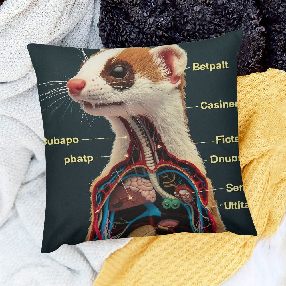 FCXZI Ferret Theme Party Decor Birthday Gift Farmhouse Home Sofa Couch ...