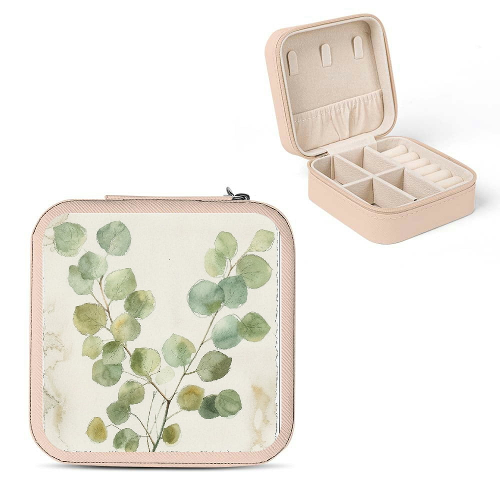 FCXZI Fine Foliage Lace Flexible Storage Jewelry Box for Necklace, Ring ...