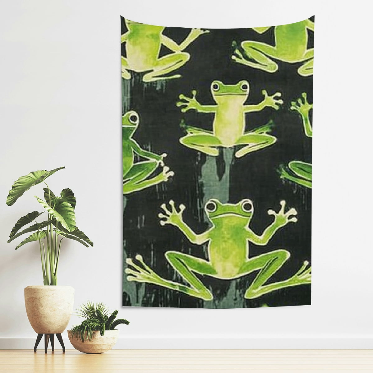 FCXZI Frogs Tapestry Wall Hanging, Decorative 100% Polyester Dorm Decor ...
