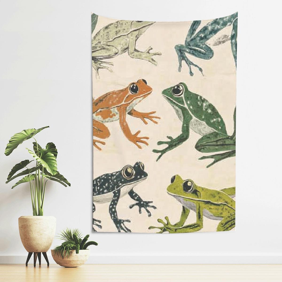 FCXZI Frogs Tapestry Wall Hanging for Bedroom Living Room Decor 40*60in ...
