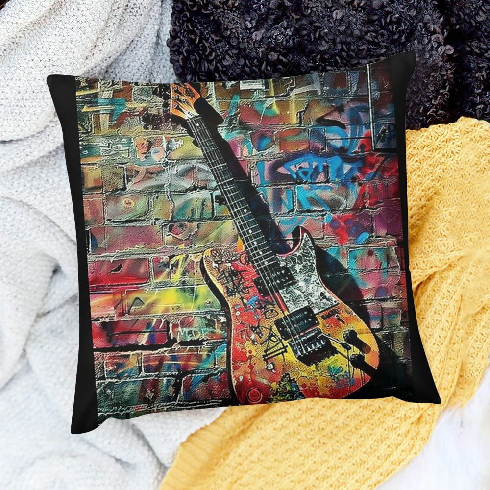 FCXZI Graffiti Theme Pillows Case for Home Sofa Couch Decor Set of 1 ...