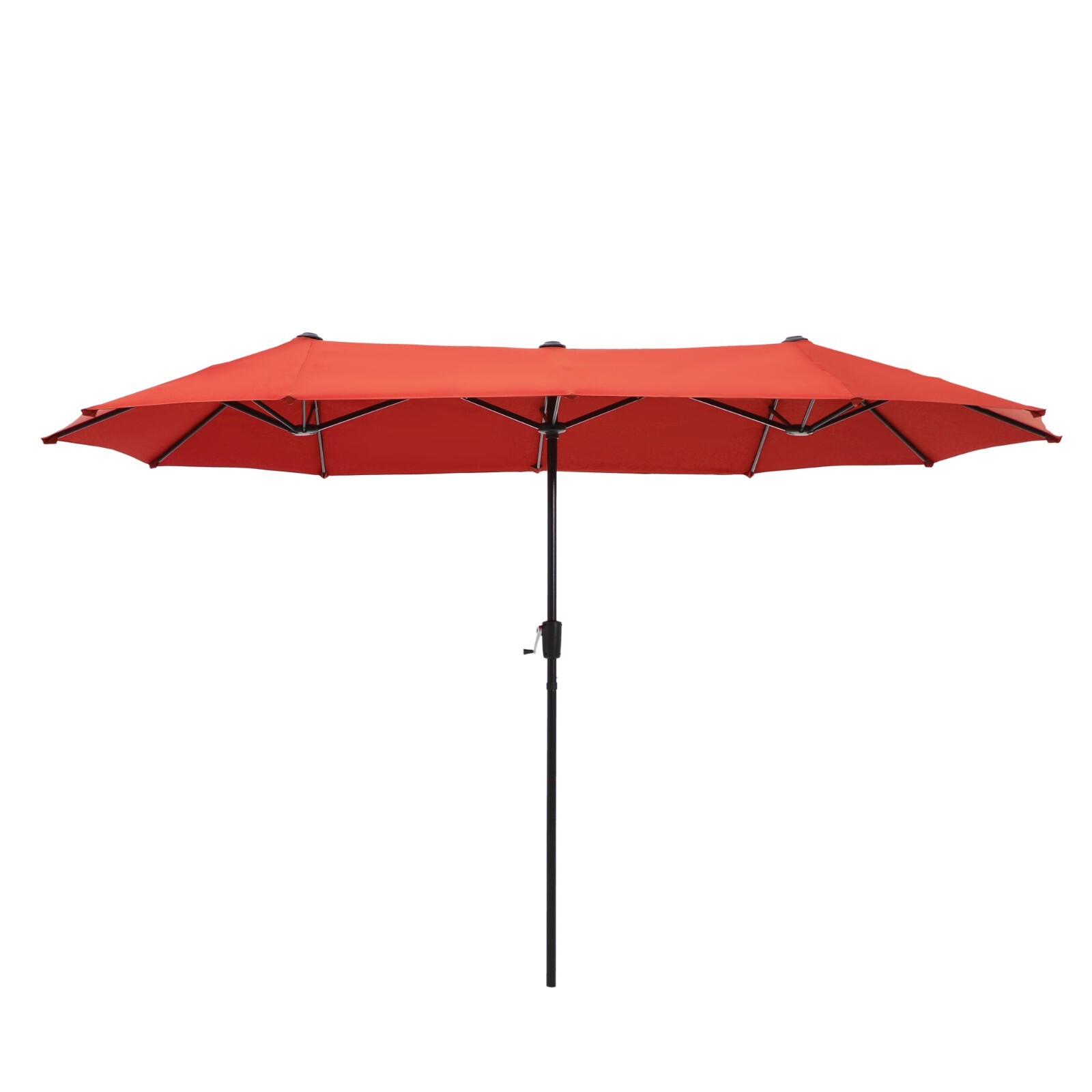 FCYNMF 13ft Double-Sided Patio Umbrella – Large Outdoor Market Umbrella ...