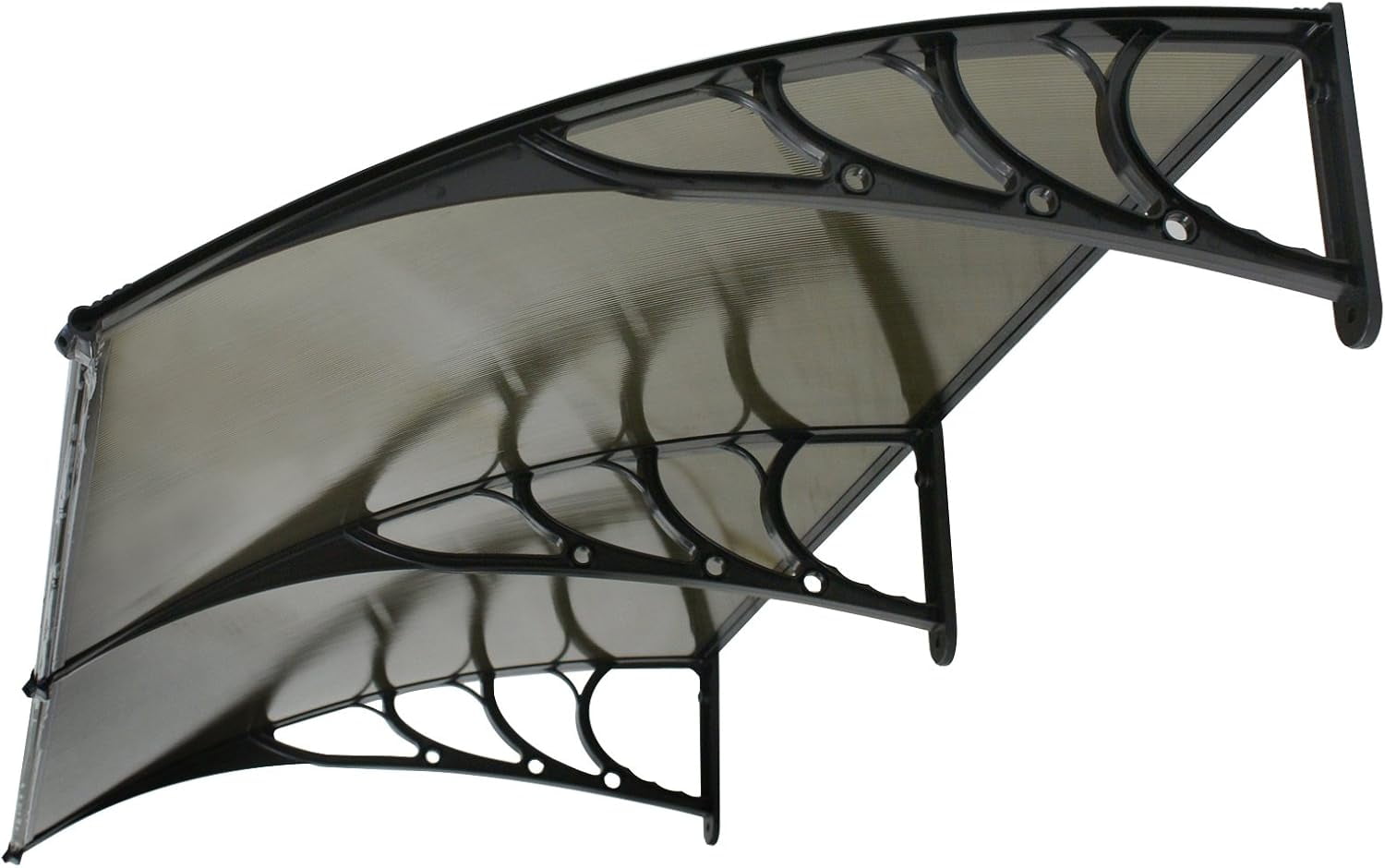 FCYNMF 40"x 80" Window Awning Canopy Overhead Door Awning Polycarbonate ...