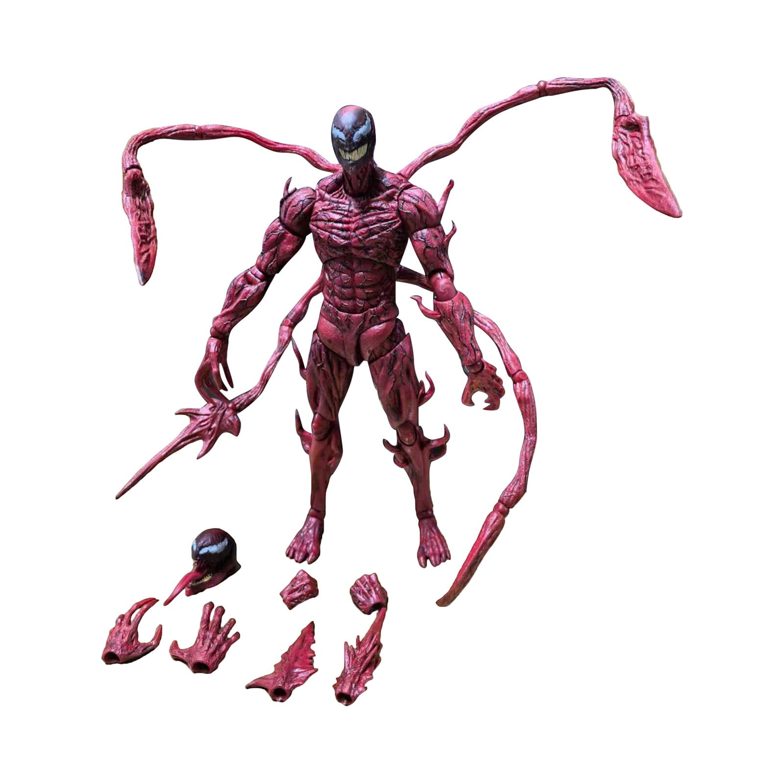 FCZRKD 8.3" Carnage Venom Action Figure Toys, Super Hero Venom Legends ...