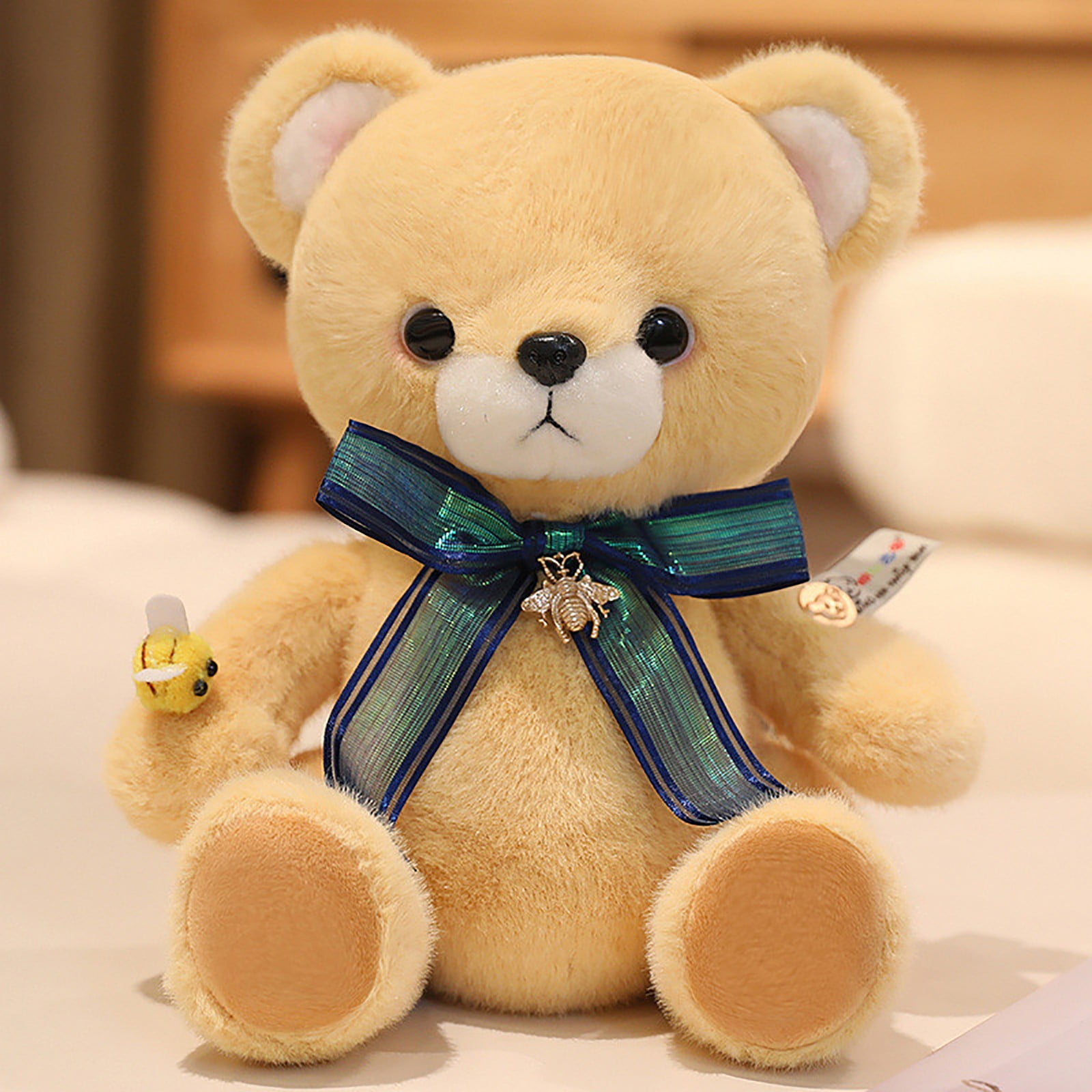 FCZRKD 9.84" Teddy Bear Stuffed Animals Plush Toy, Soft and Cute Plush ...