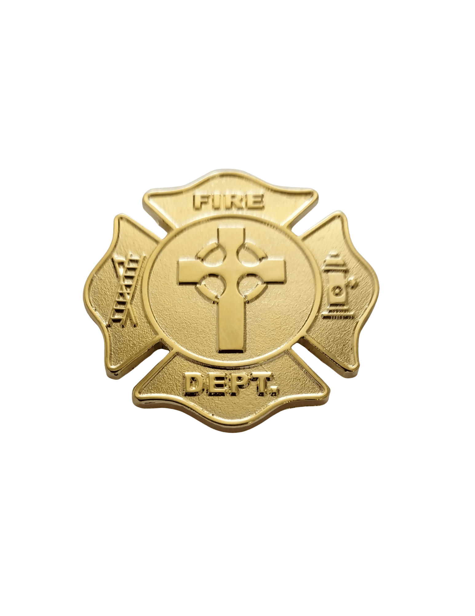 FD FIRE DEPARTMENT FIRST RESPONDER CELTIC CROSS PIN - Walmart.com