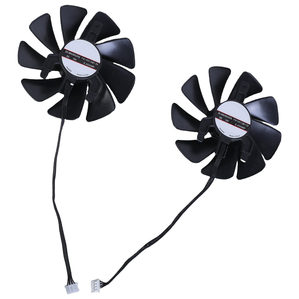 FD10015M12D 12V 0.45A 4Pin Coolers Fan for RX580 2048SP 8G D5 Graphics ...