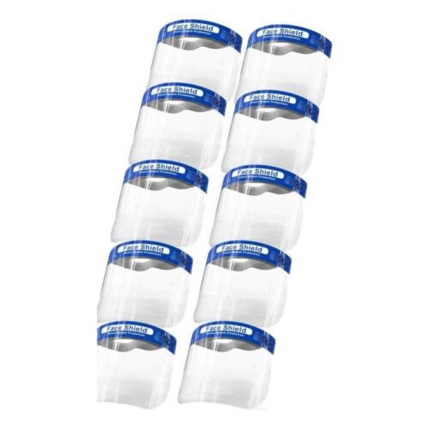 FDA approved Direct Splash Protection Face Shield FDA - 5 pack ...