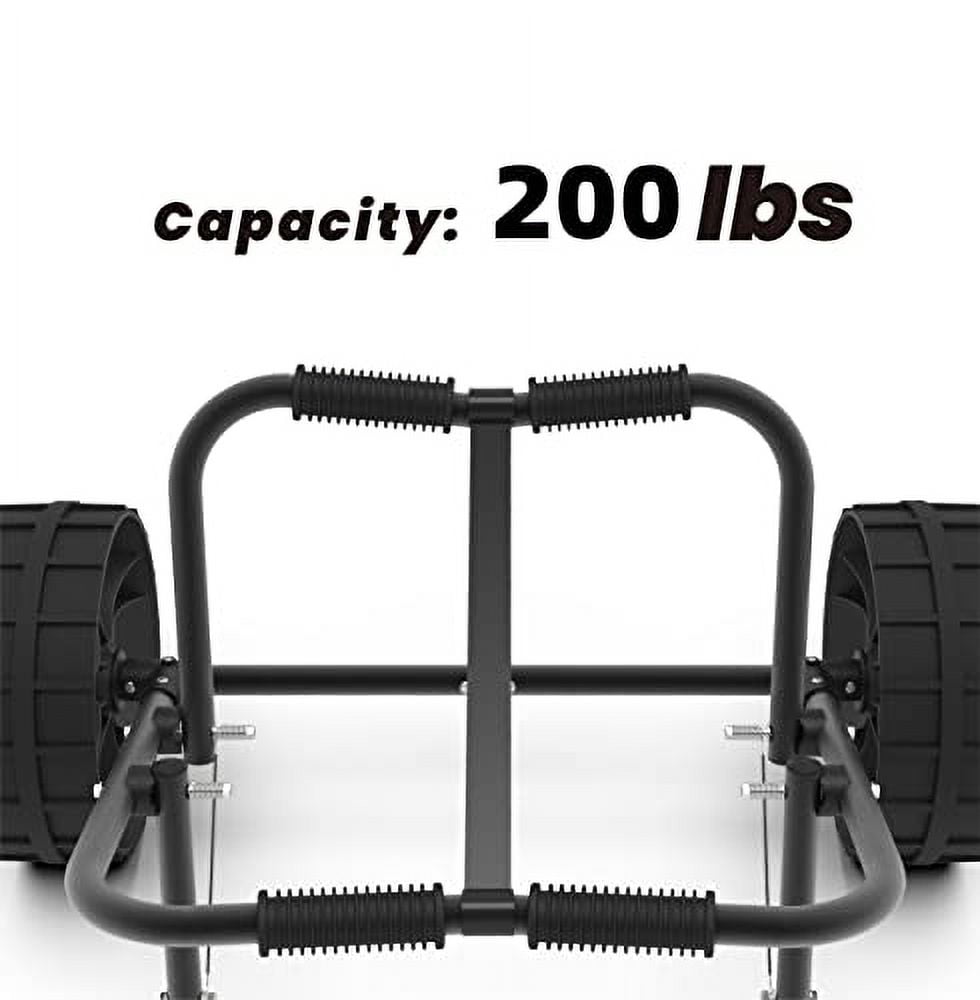 FDB 200LBS Universal Folding Bend Kayak Canoe Boat Carrier Dolly ...