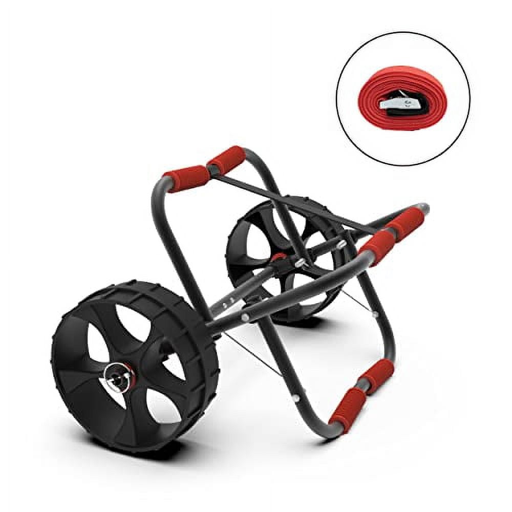 FDB 200LBS Universal Folding Bend Kayak Canoe Boat Carrier Dolly ...