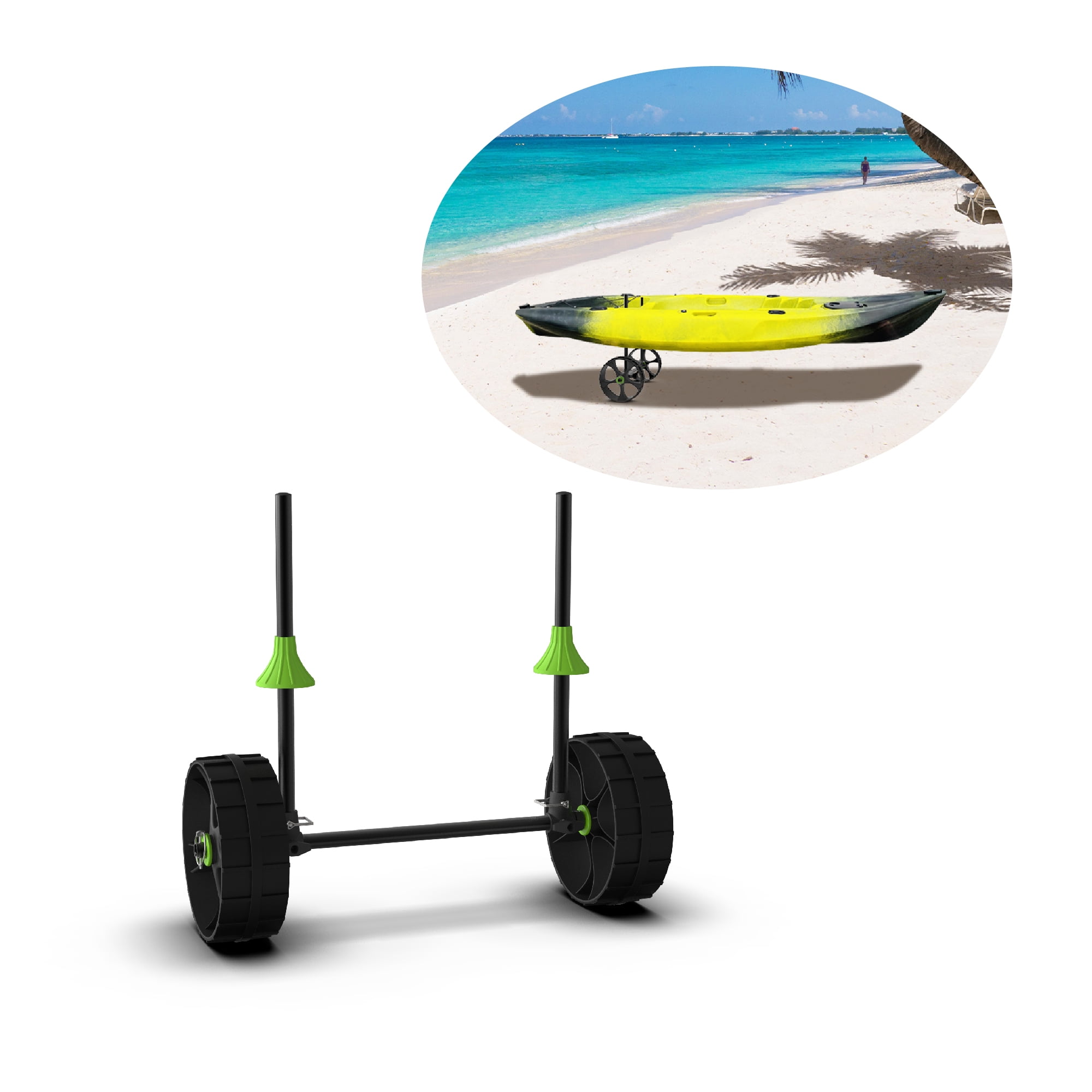 FDB Folding Kayak Canoe Boat Carrier Dolly Trailer Tote Trolley ...