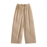 FDDMis Flare Pants Girls Cargo Pants Size 7-8 Pants That Hide Belly Fat ...