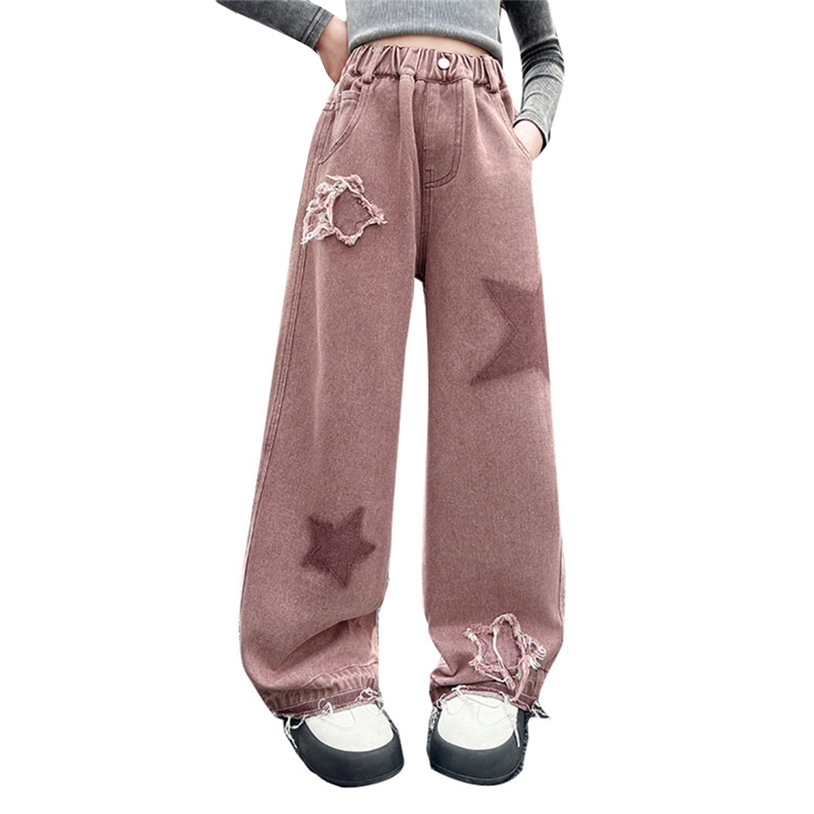 FDDMis Girls Tall Jeans Western Jeans Camo Cargo Pants Gifts for Boys 8 ...