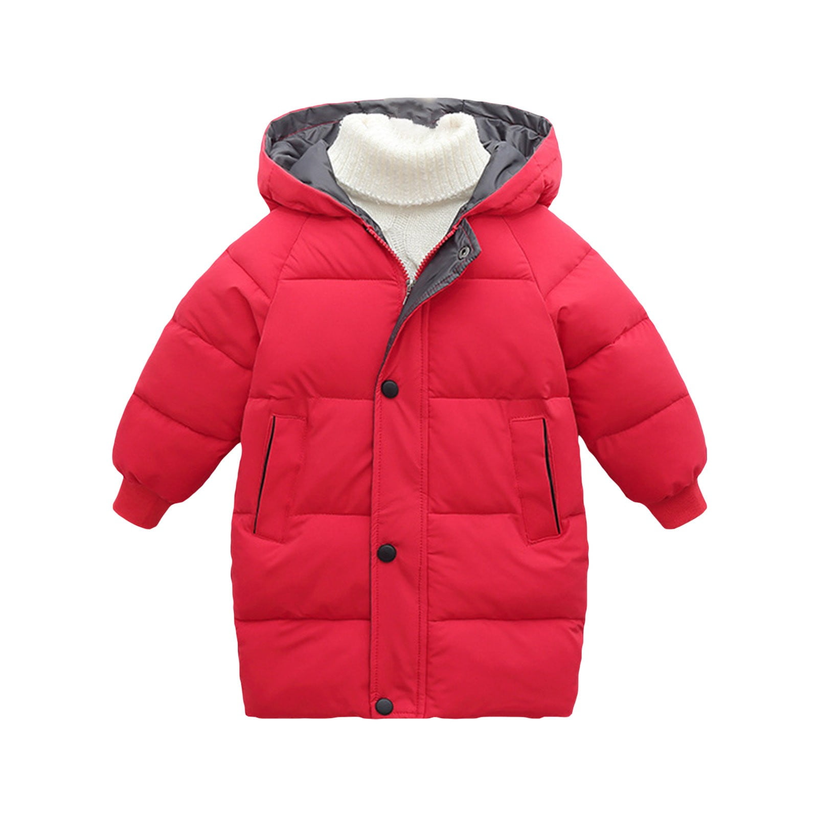 FDDMis Jacket Girls Red Coat Girls Jacket Size 8 Black Hoodies Girls ...