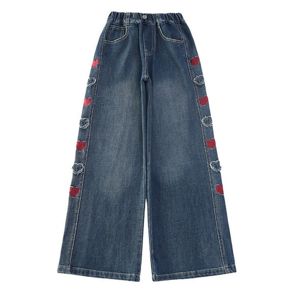 FDDMis Loose Jeans Pantalones Casuales Para Hombres Pants Y2k Cute ...
