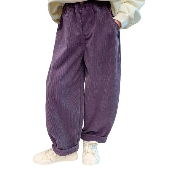 FDDMis Stretchy Pants Hip Hop Pants Gym Sweatpants Girls Size 5 Clothes ...