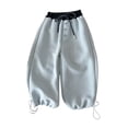 FDDMis Sweatpants Jeans Sweatpants with Back Pocket Denim Pants Girls ...