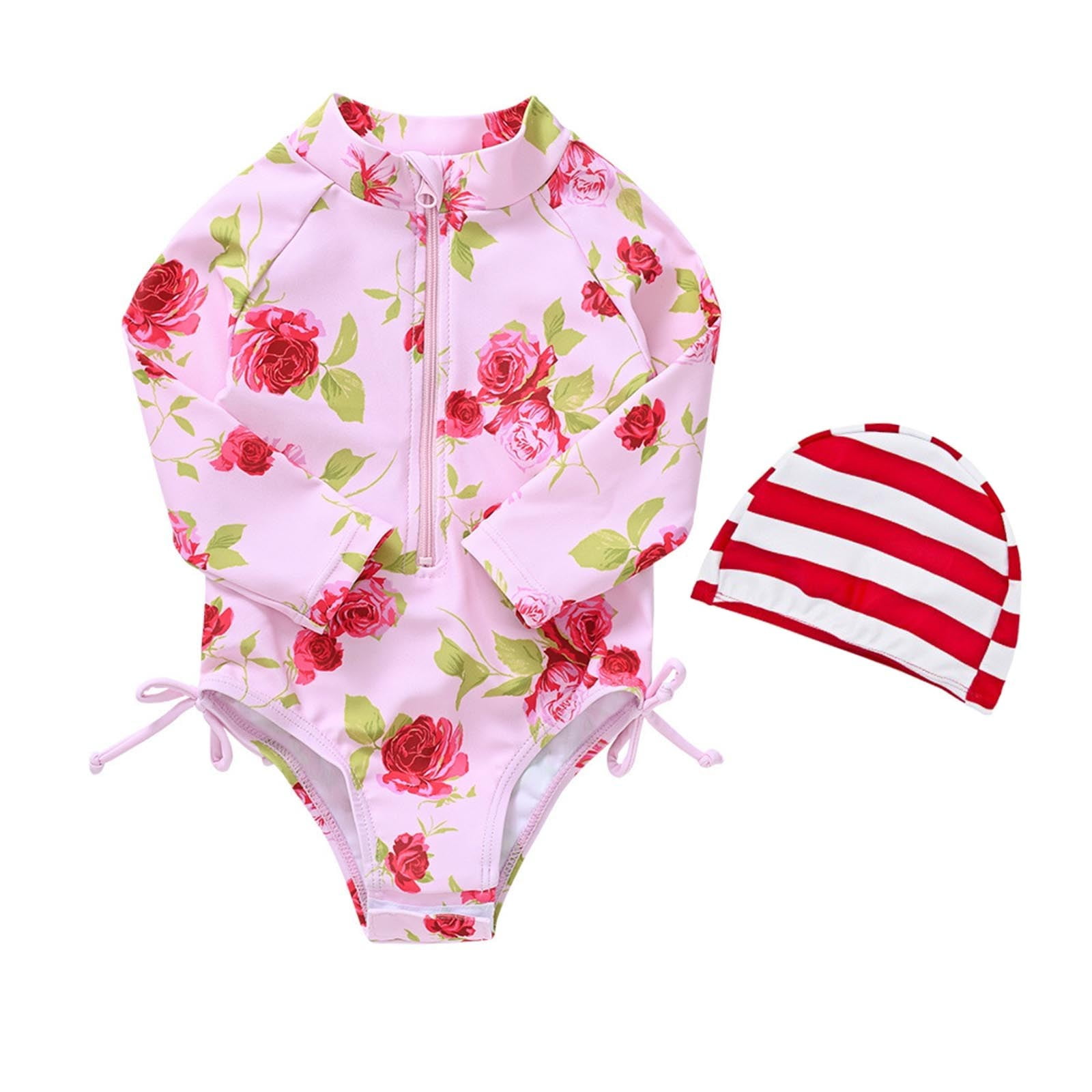 FDDMis Swimsuit Girls Rash Guard Kids Boy Rash Long Sleeve Girls Size 5 ...