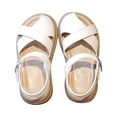 FDDMis Toddler White Sandals Glitter Shoes Kids Shoes Size 1 Kids Girls ...