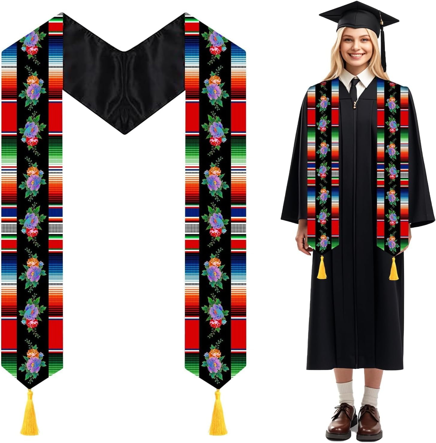 FDDZC Mexican Graduation Gifts, Hats and Wheat Ears, Certificate Bands ...