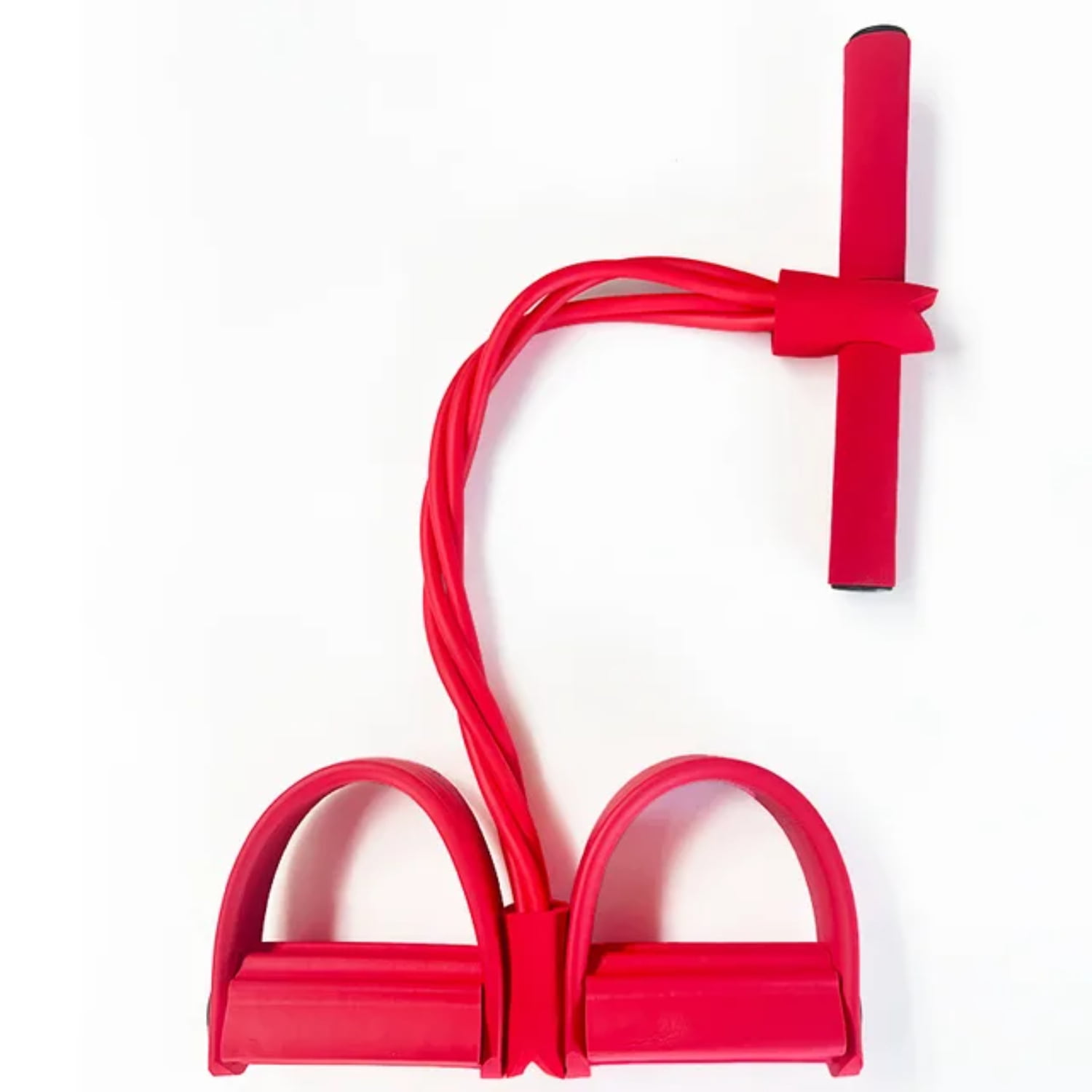 FDENGHU 4 Resistanc Elastic Pull Ropes Exerciser Rower Belly Resistance ...