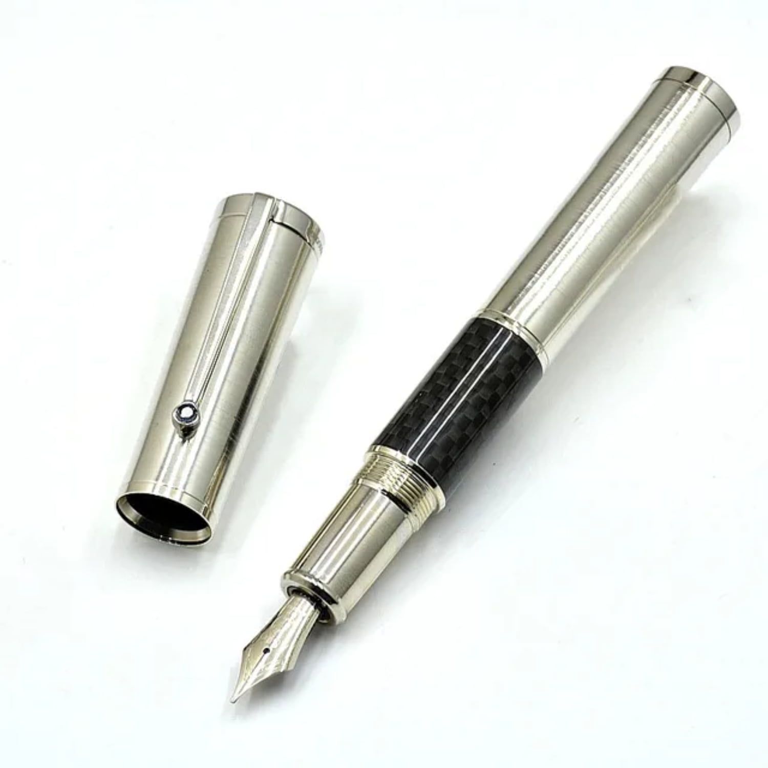 FDENGHU MB Gandhi Luxury Limited Edition Fountain Pen Black Carbon ...