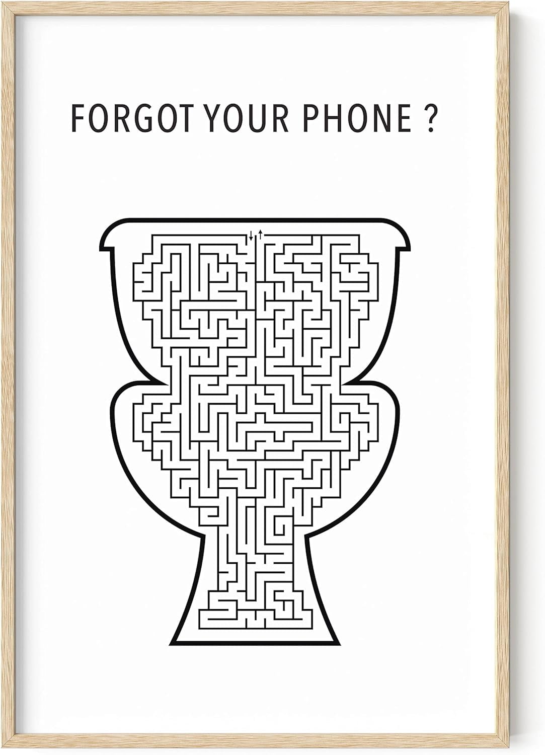 FDFW Funny Bathroom Decor & Bathroom Signs, Funny Bathroom Wall Art ...