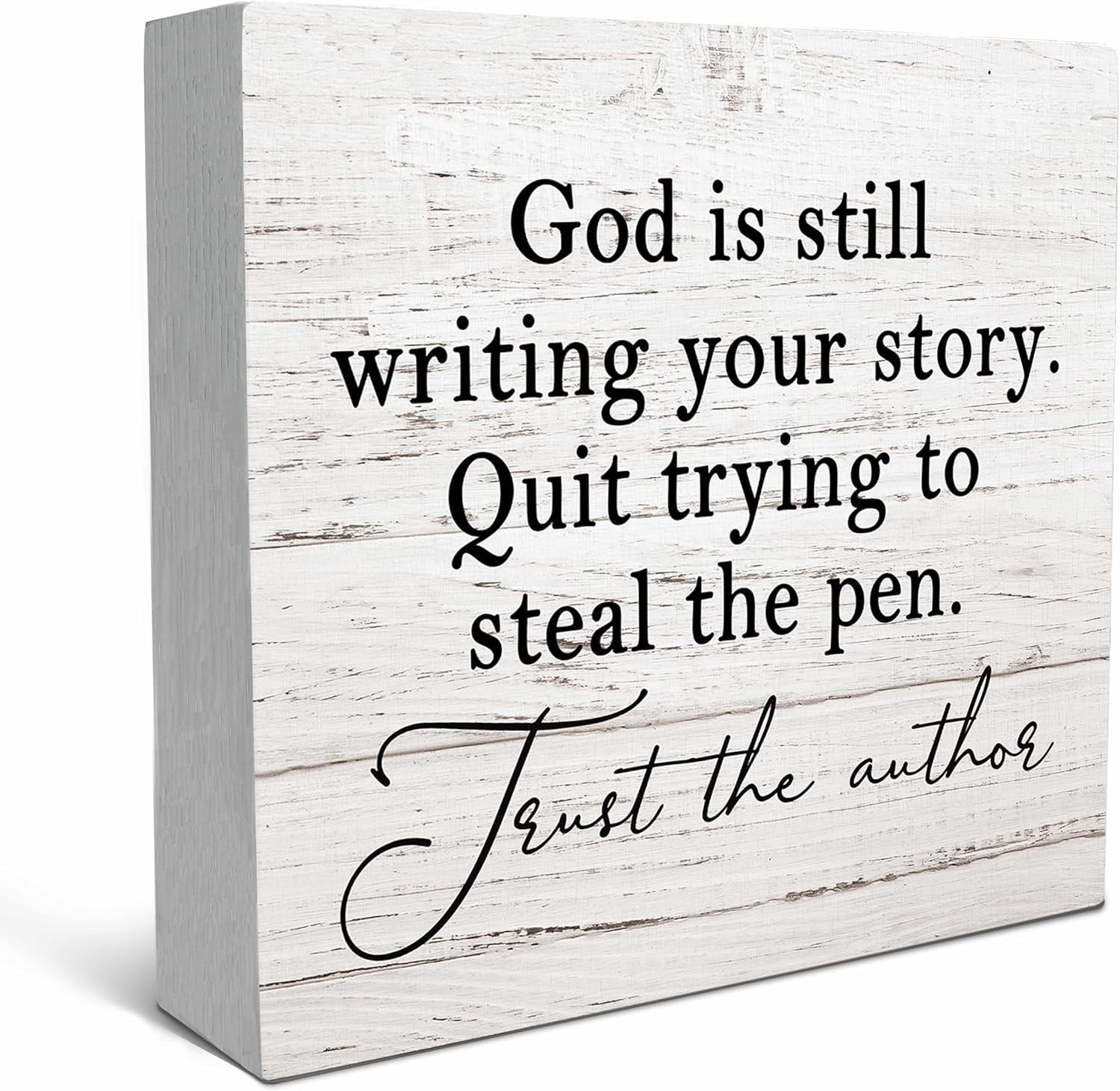 FDFW God Is Still Writg Your Story, Prayer Room Decor, Christian Bible ...