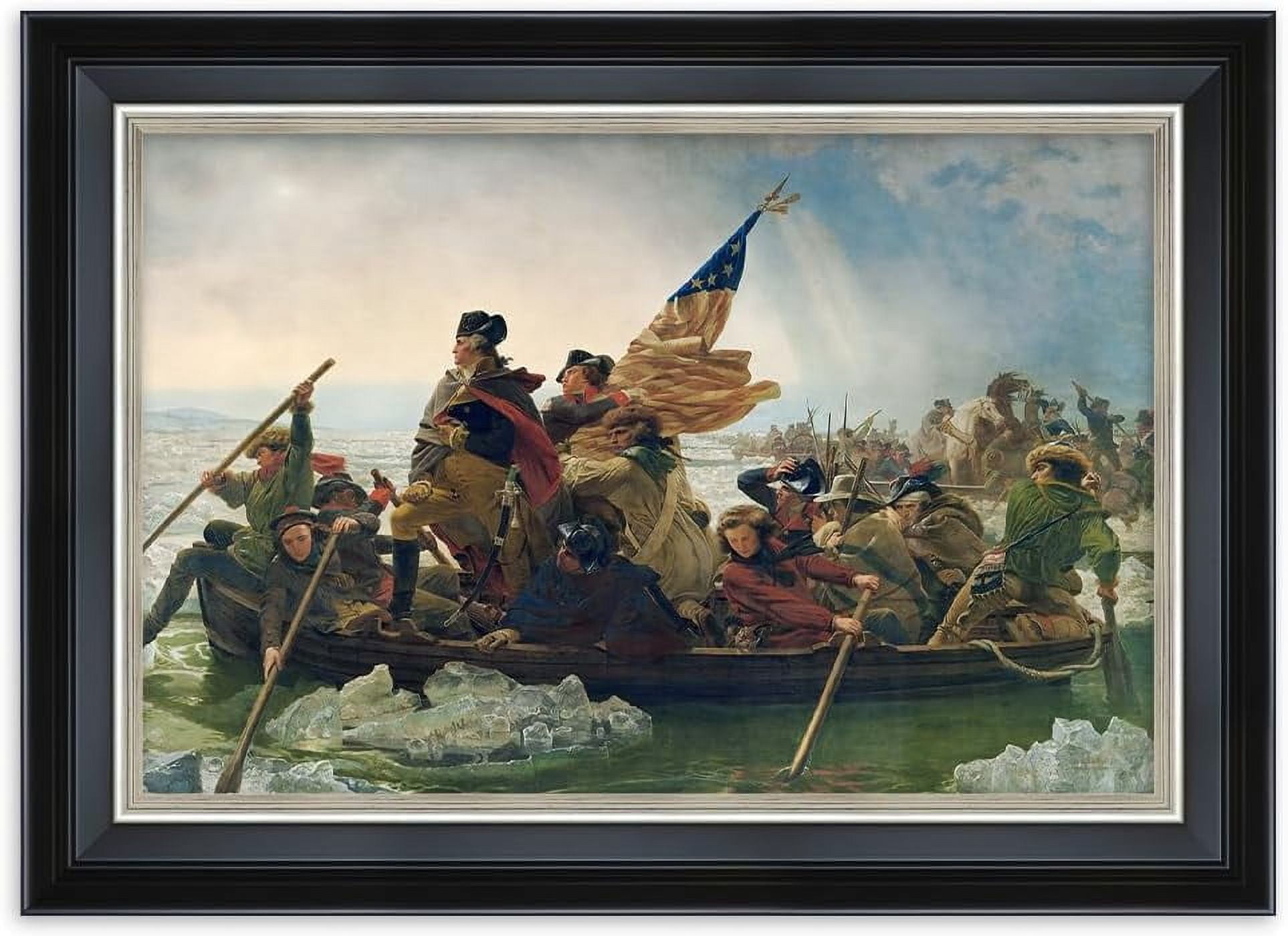 FDFW - Washgton Crossg the Delaware by Emanuel Leutze. Giclee Prts on ...