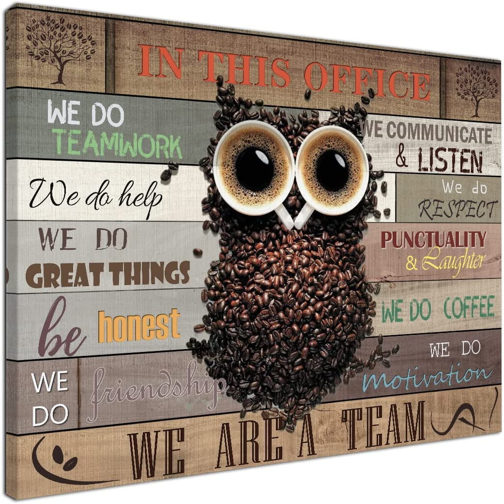 FDFW spirational Wall Art for Motivational Quotes Wall Décor We Do ...