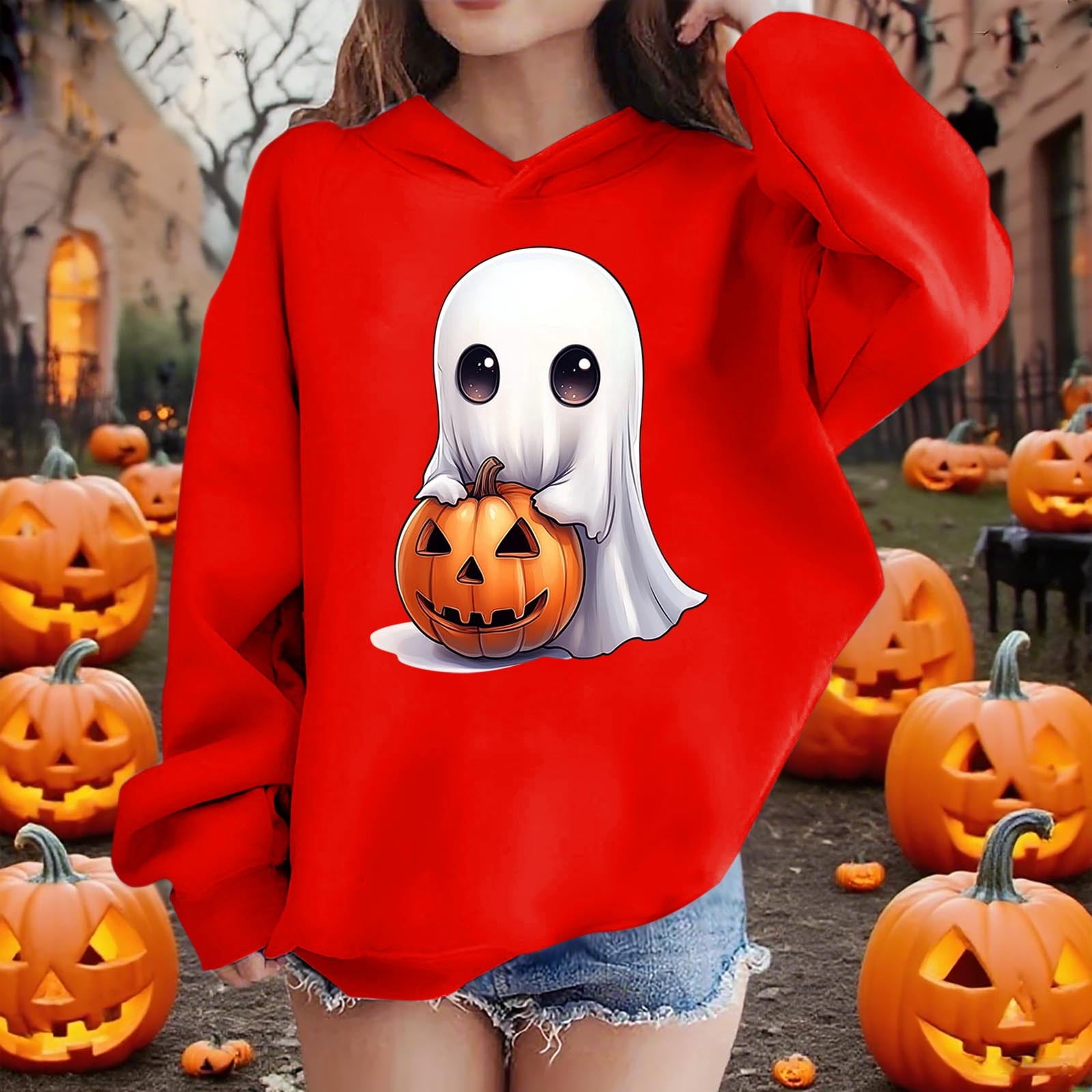 FDGIU Halloween Costumes for Kids Boys And Girls Casual Long Sleeve ...