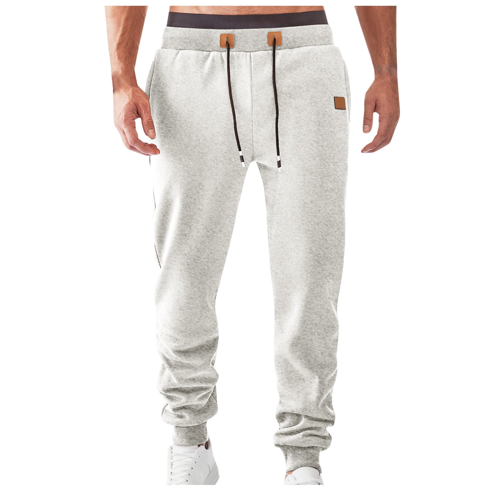 FDGIU ‌Men's Tapered Jogger Sweatpants, Casual Loose Fit with ...