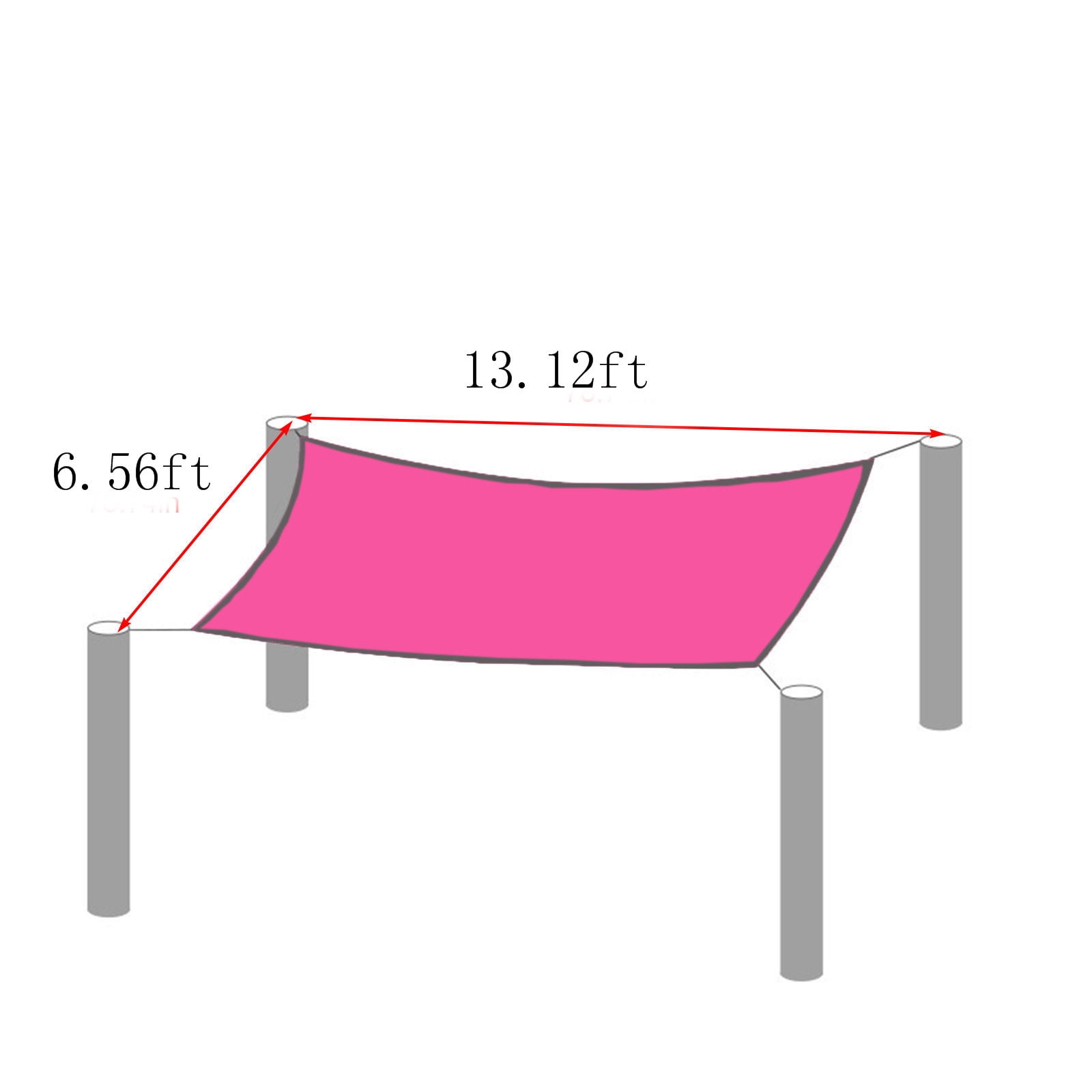 FDGIU Sun Shade Sun Shade,Outdoor Sunshade Swimming Pool Sun Awning ...