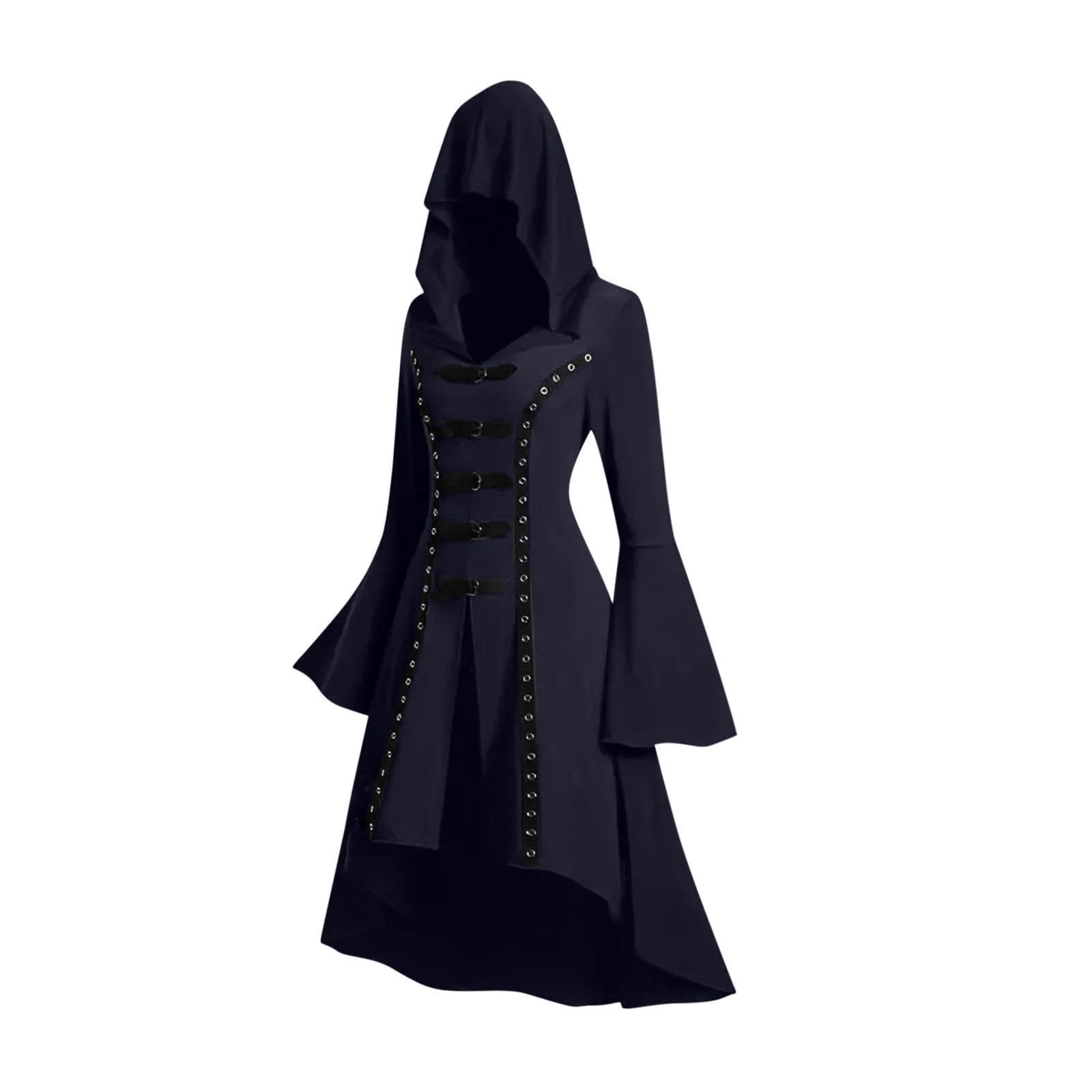 FDGIU Women's Medieval Renaissance Dress - Gothic Halloween Costume ...