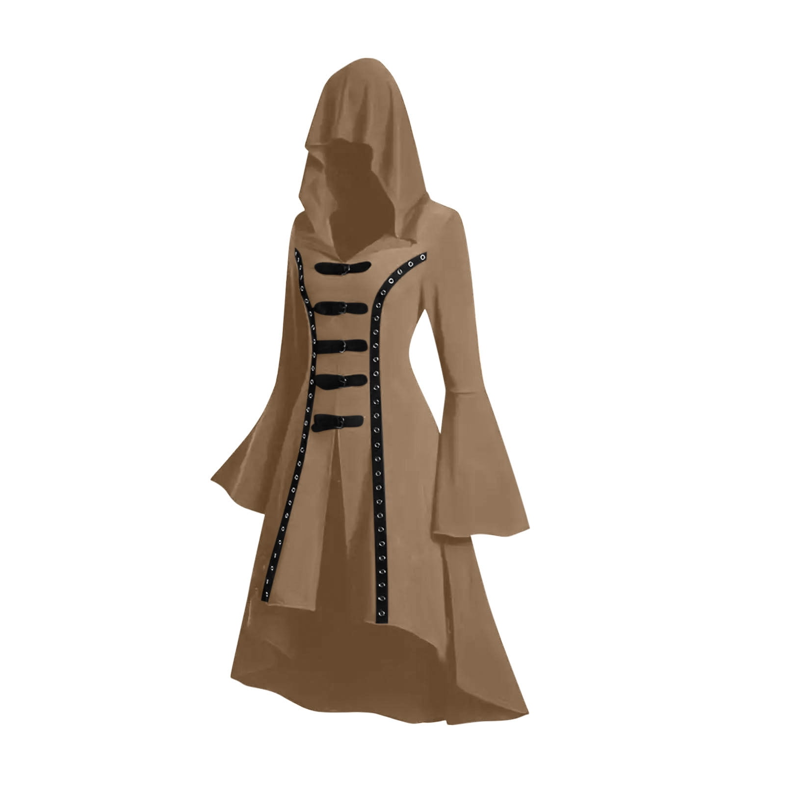 FDGIU Women's Medieval Renaissance Dress - Gothic Halloween Costume ...