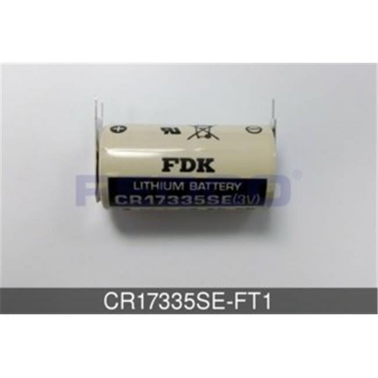 FDK CR17335SE-FT1 2 by 3 A Size Lithium Cell With PC Pins for Consumer ...