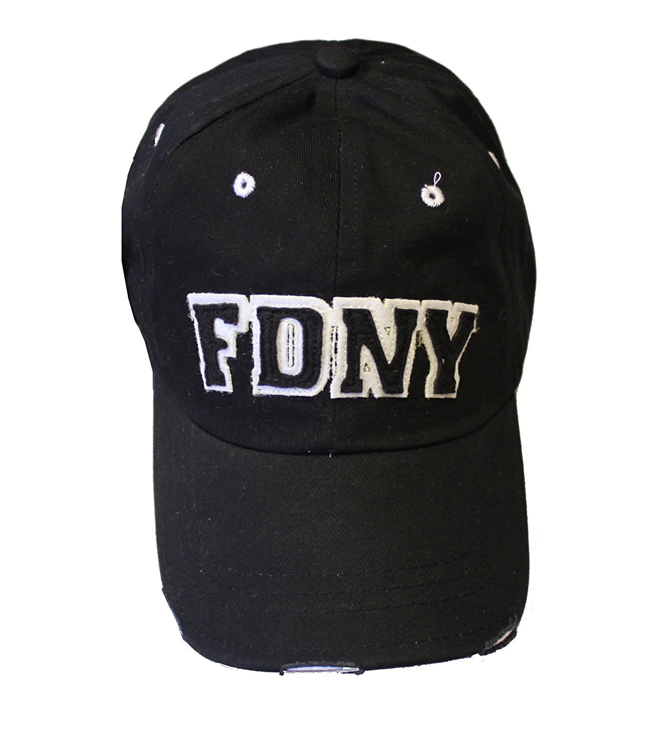 FDNY Baseball Hat Fire Department Of New York City Black & White One ...
