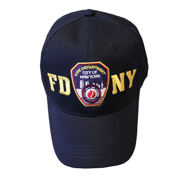 FDNY Baseball Hat Police Badge Fire Department of New York City Navy ...