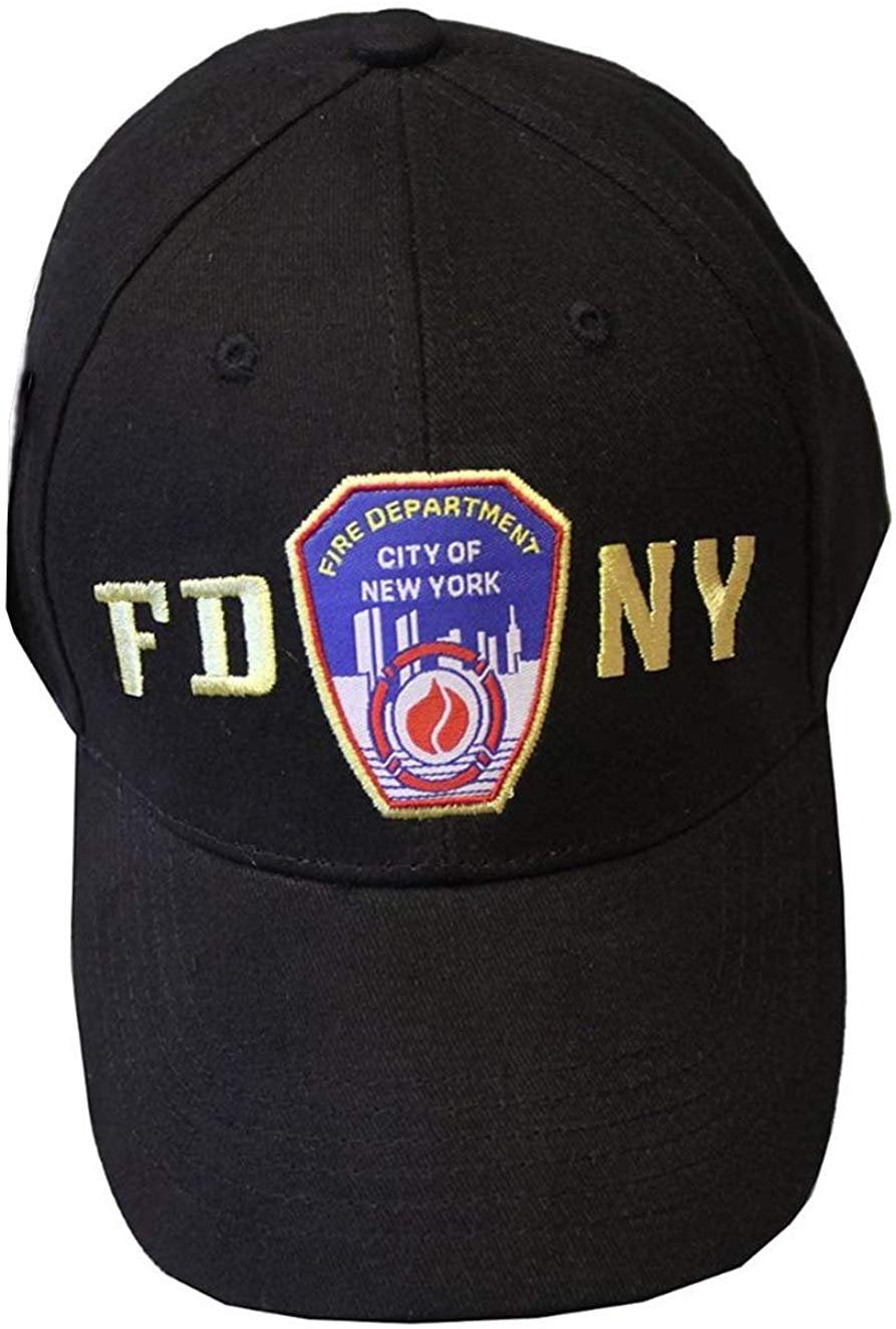 FDNY Men's Baseball Hat Officially Licensed Caps Fire Dept New York ...
