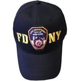 FDNY Men's Baseball Hat Officially Licensed Caps Fire Dept New York ...