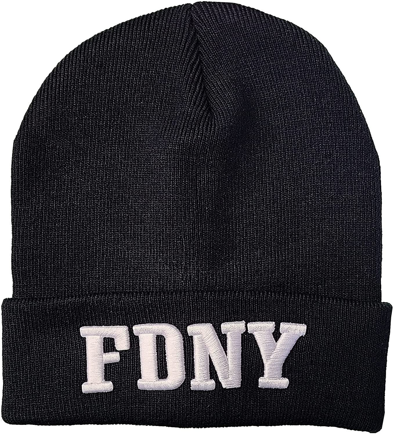 FDNY NYPD Beanies Officially Licensed Cold Weather Winter Hats, Navy ...