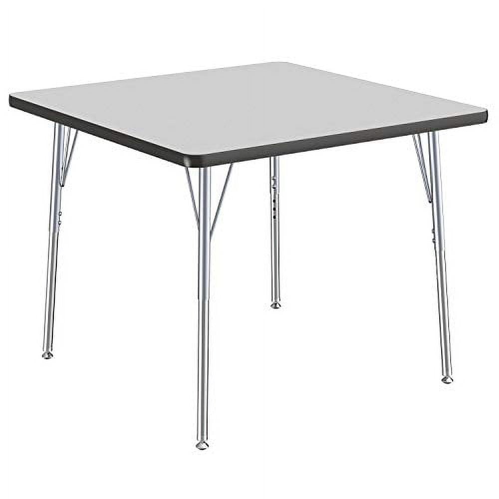 FDP Square Premium Contour Activity School and Office Table (36 x 36 ...