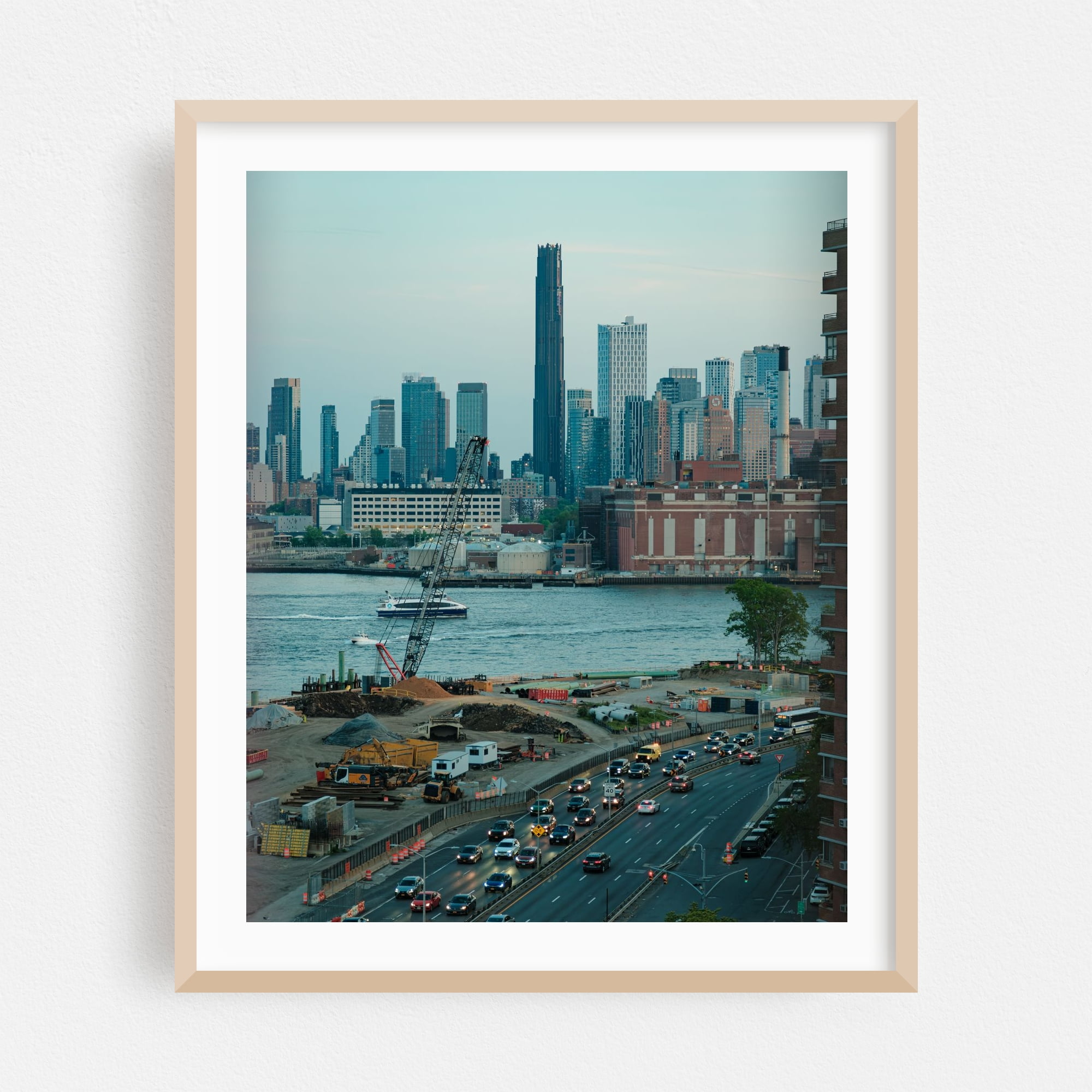 FDR From the Williamsburg Bridge - Brooklyn New York Photography ...