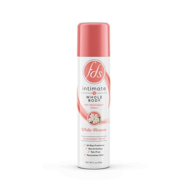 FDS Fresh Deodorant Spray Shower Fresh 2 oz Hypoallergenic ...