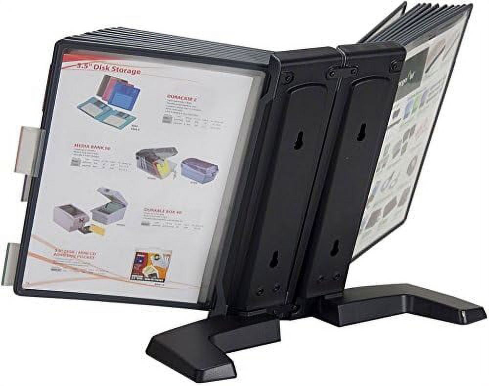 FDS005L-20 Desktop Reference Organizer, Includes 20 Display Panels ...