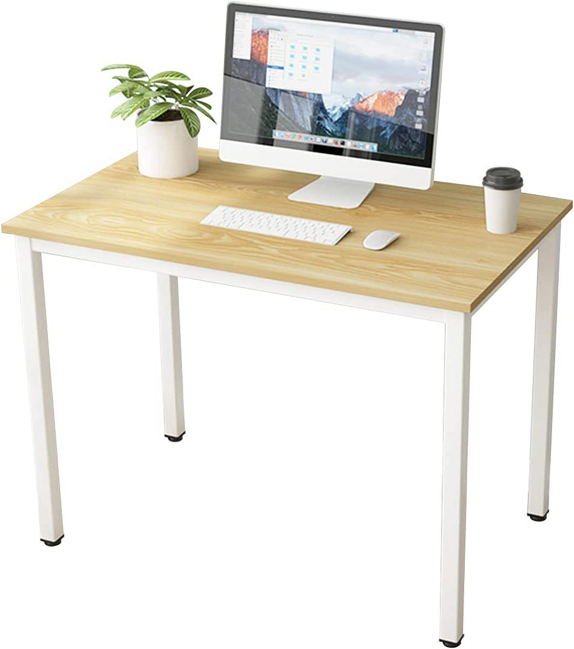 FDSHOIYN 63 inches Large Desk Long Table Computer Desk Writing Study ...